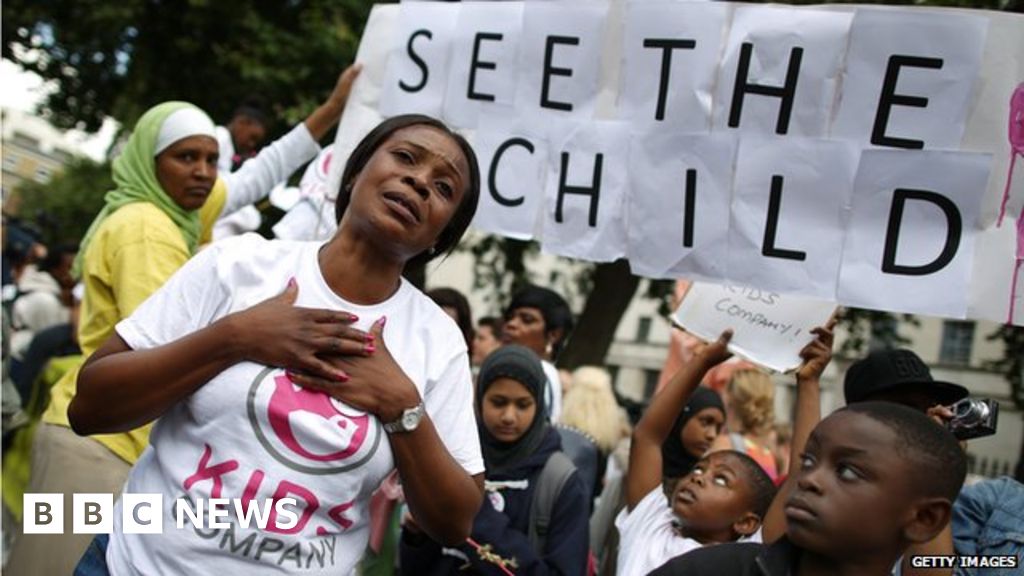 Kids Company supporters in protest march - BBC News