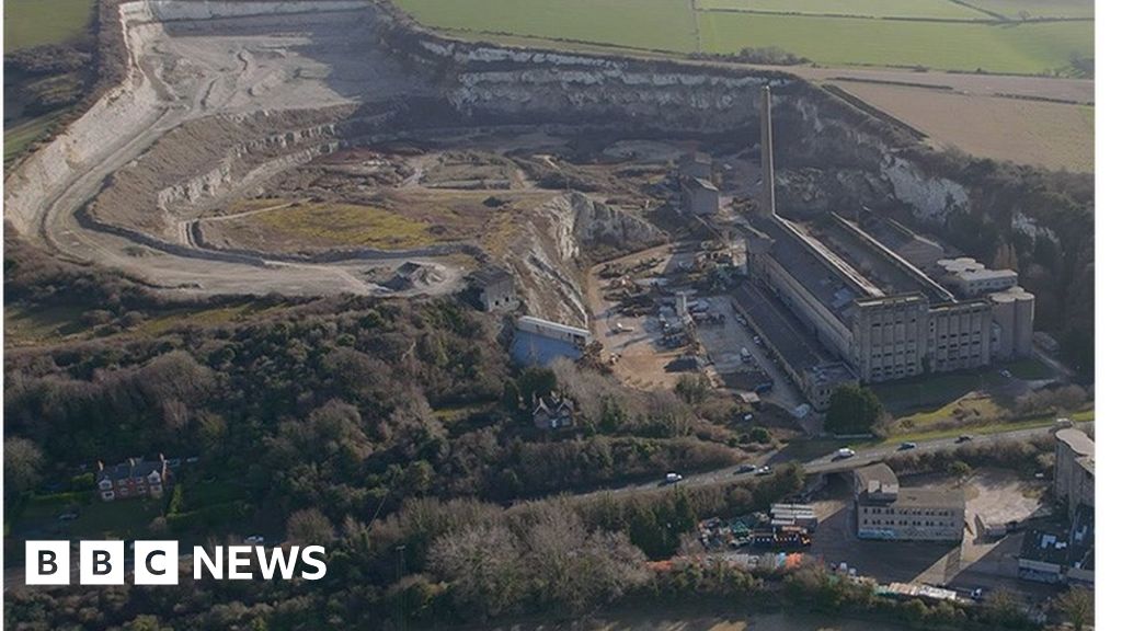 Shoreham Cement Works future put to public consultation - BBC News