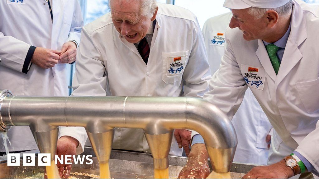 King Charles' first visit to Germany as monarch... in 70 seconds - BBC News