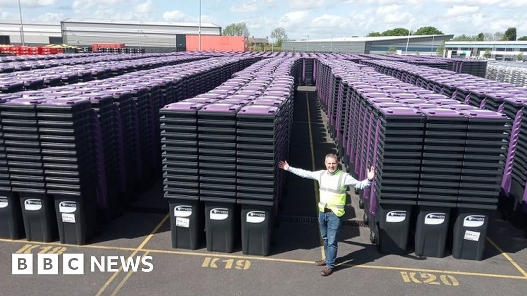 Shropshire homes receive 100,000-plus recycling bins