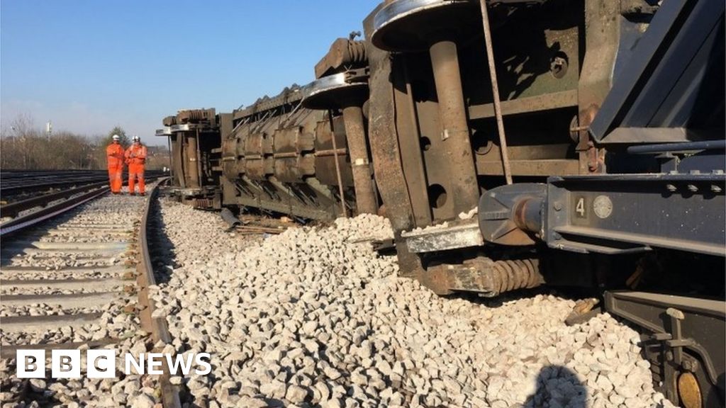 Lewisham freight train derailment: New track laid two weeks before ...