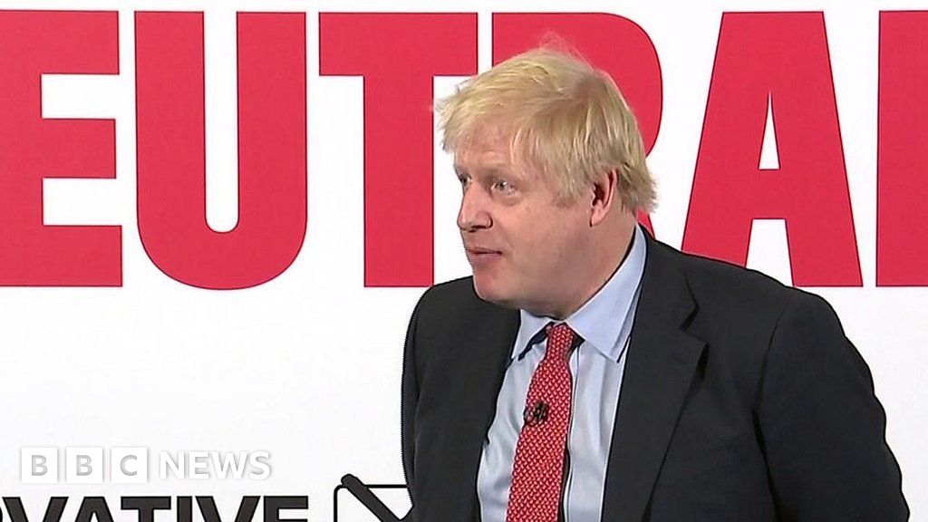 Boris Johnson 'sad' at John Major's call to back rebels - BBC News