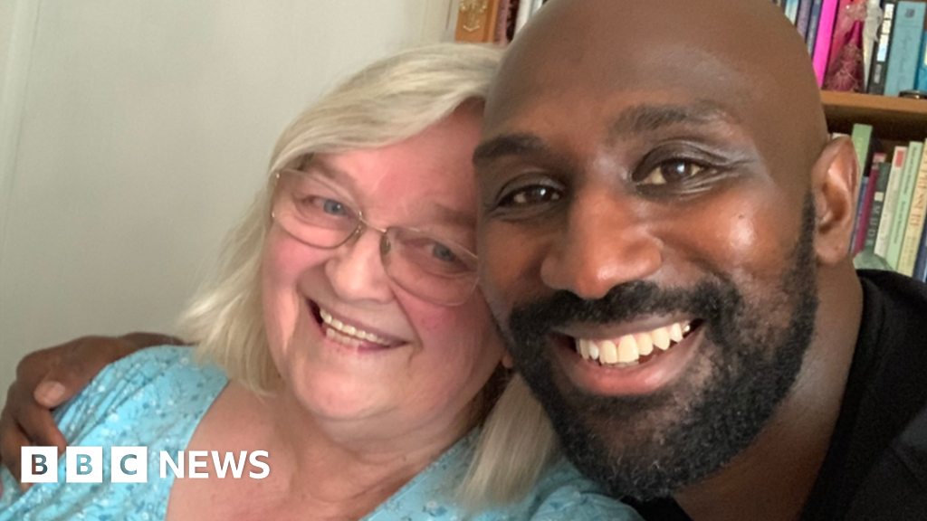 Actor Vauxhall Jermaine's reunion with foster mum