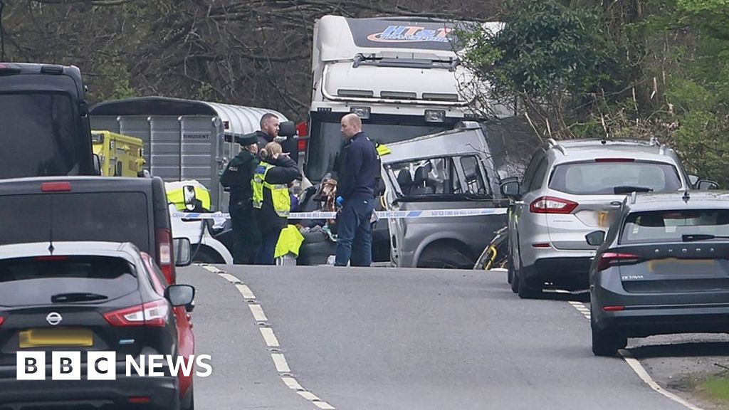 Aughnacloy: Three killed and four injured in A5 crash