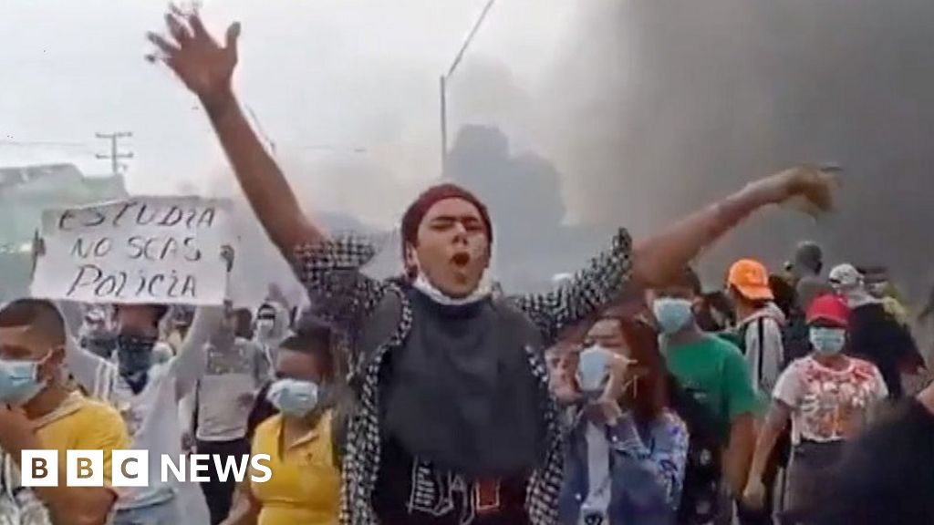 Colombia unrest: Widespread protests continue - BBC News