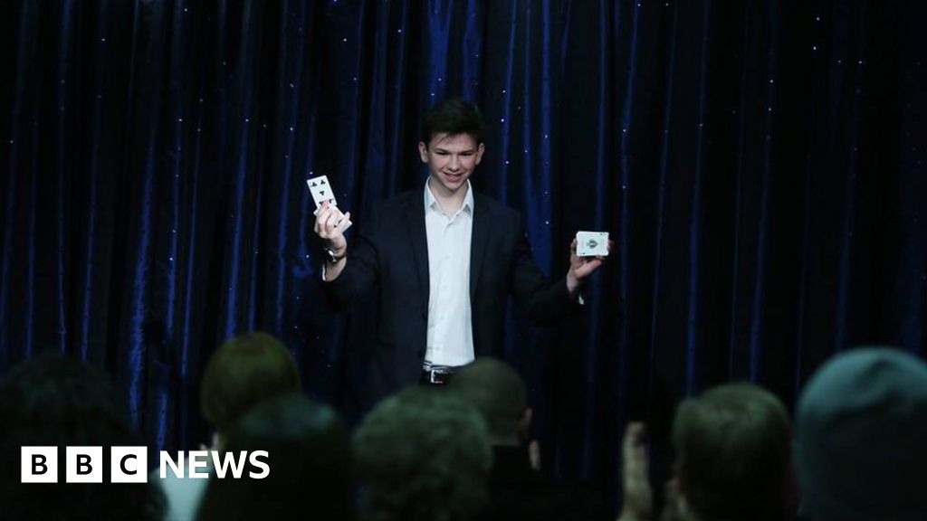 The 'daunting' task of being the youngest magician to perform at ...