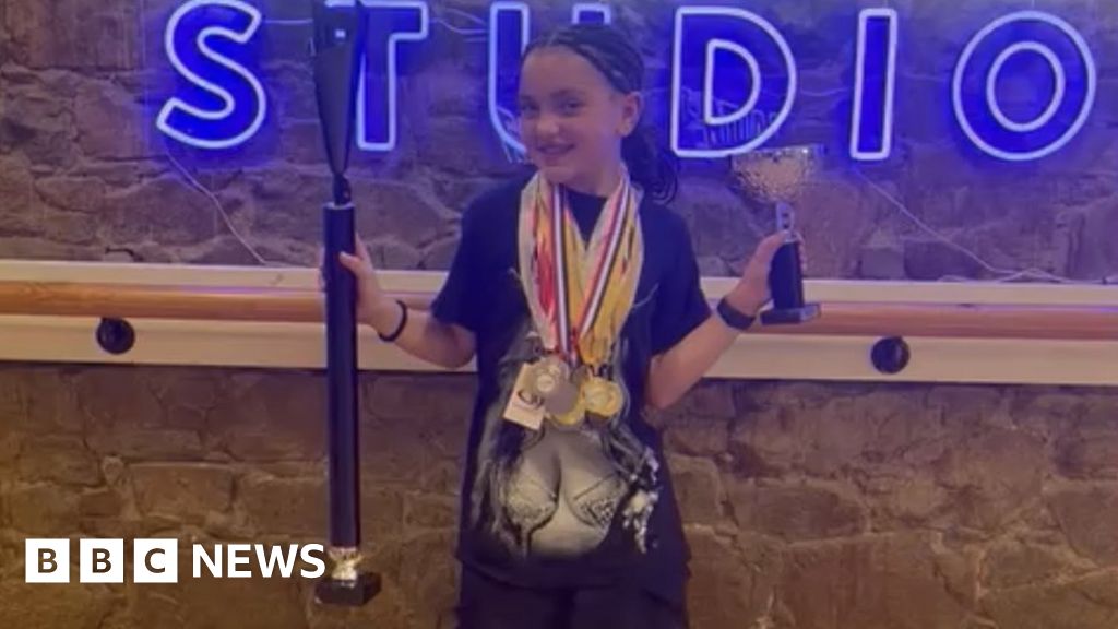 Jersey dancer, 11, sets sights on world championships - BBC News