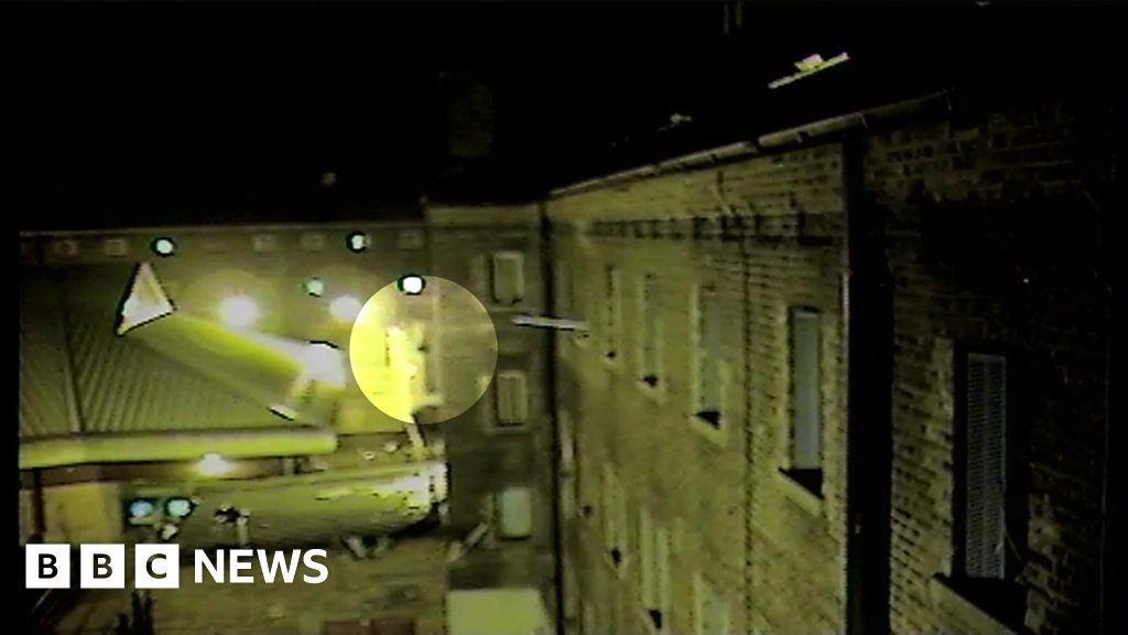 Footage Shows Drone Delivering Drugs To Prisoners Bbc News