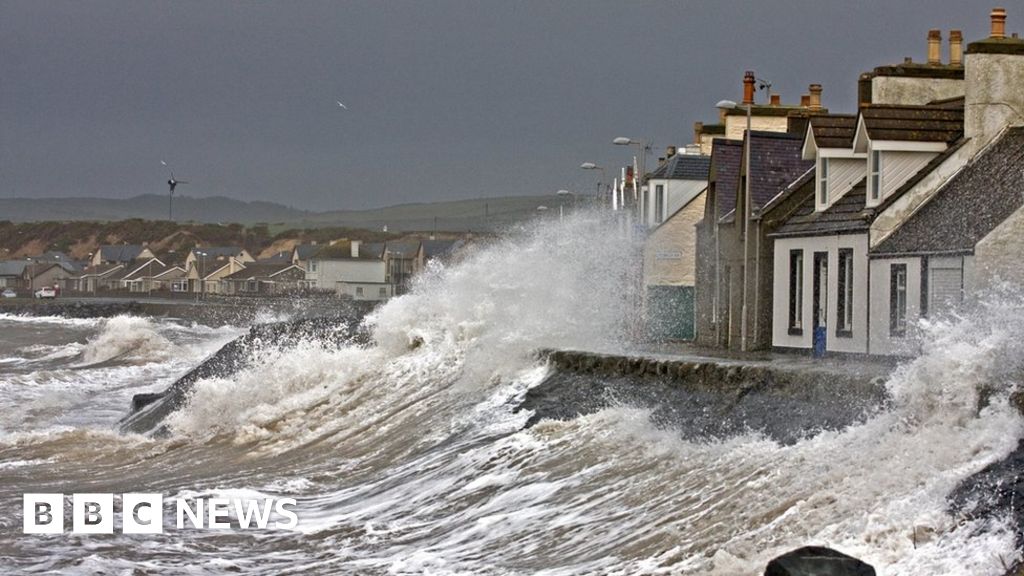Heavy rain and high winds hit Scotland, with flood warnings issued ...