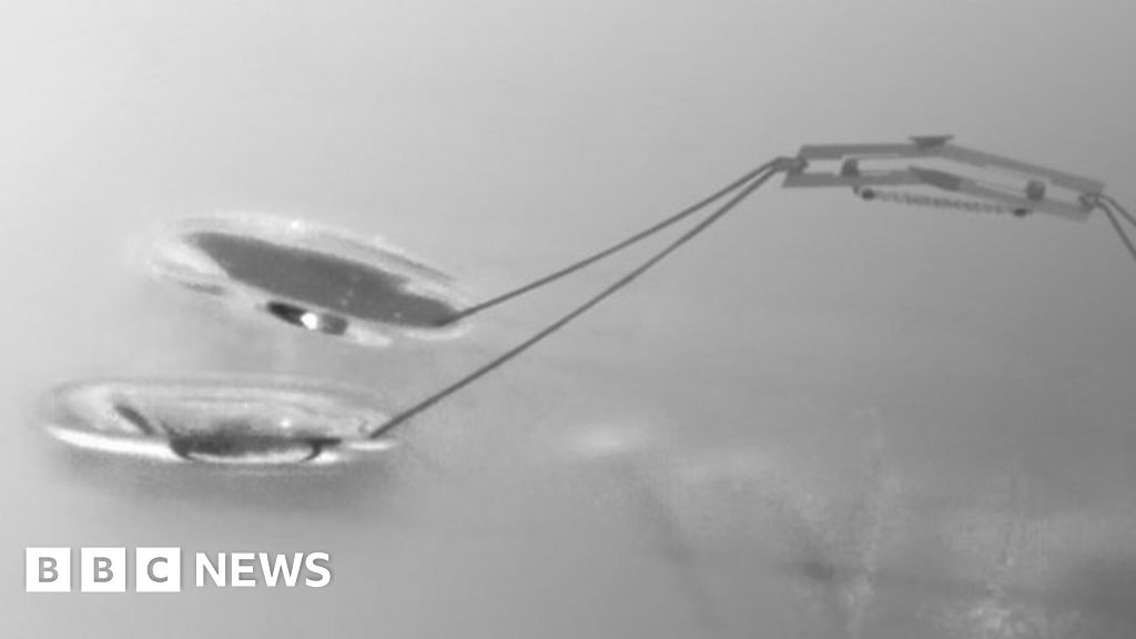 The robot that jumps on water - BBC News
