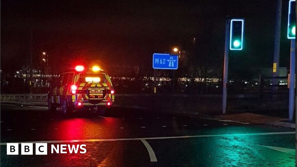M62 crash: Man hit by vehicles after motorway collision