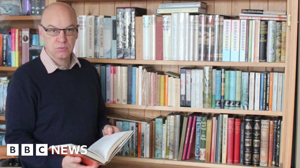 Mervyn Peake collection put up for sale - BBC News
