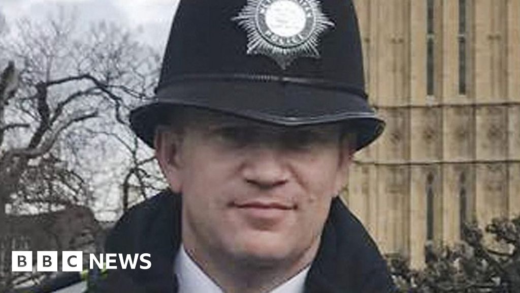PC Shaun Cartwright pays tribute to PC Keith Palmer