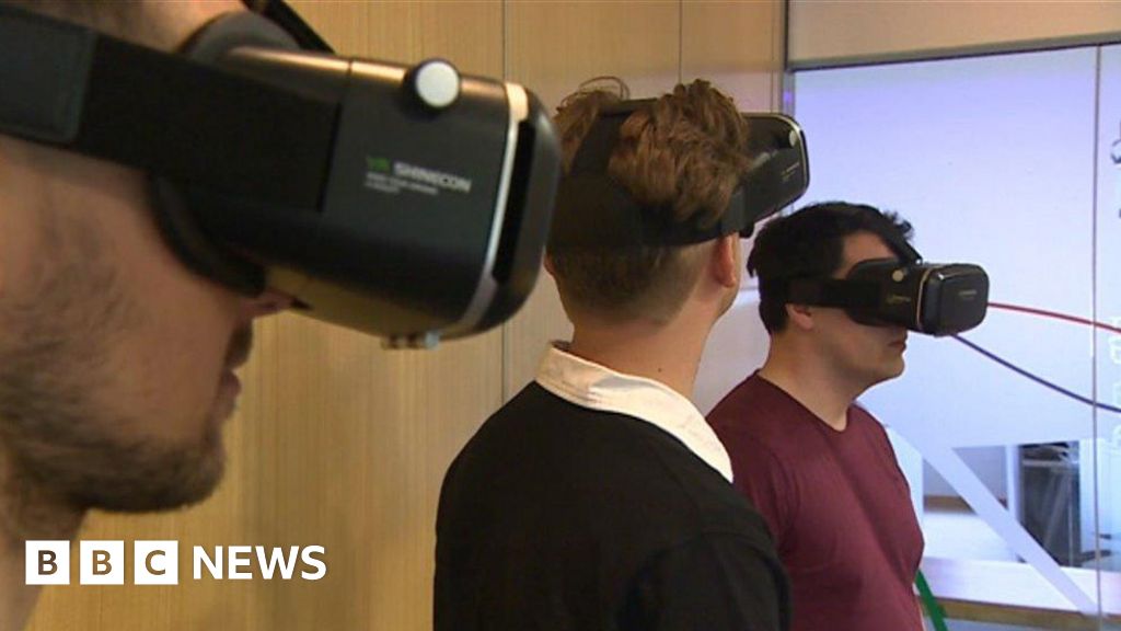 Virtual reality: Welsh firms increasingly using VR tech - BBC News