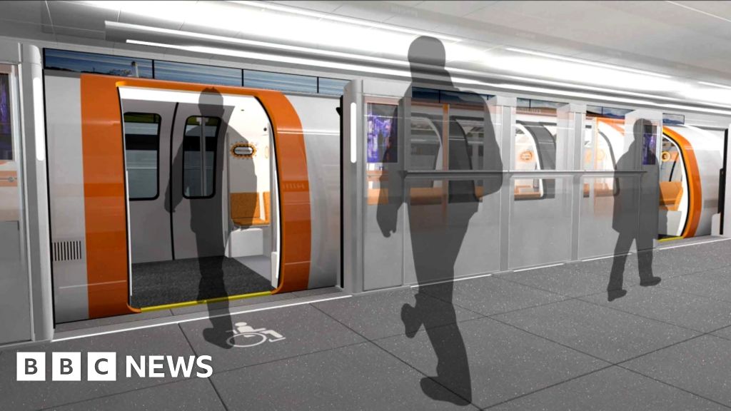 New Glasgow subway driverless trains unveiled - BBC News
