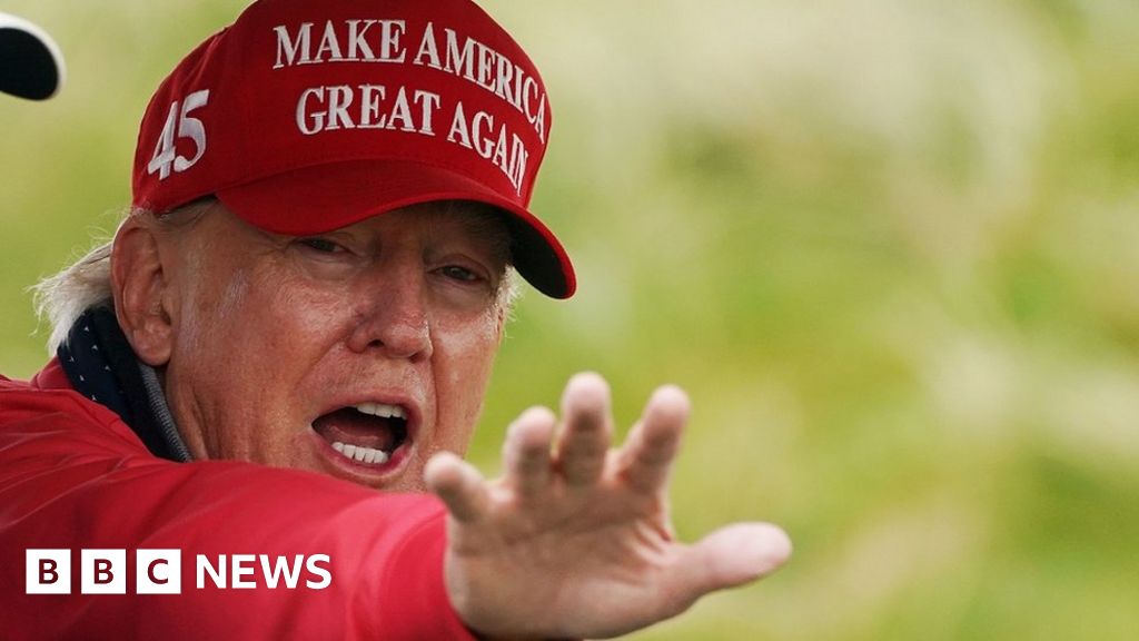 Trump heads home after labelling Stormont deadlock 'tough to resolve'