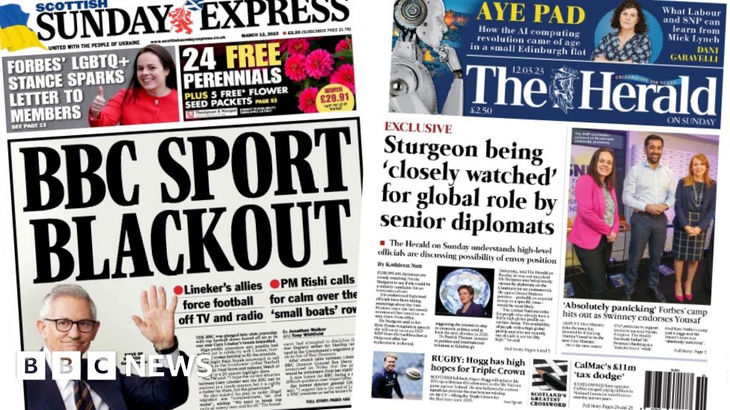 Sturgeon envoy role and BBC Sport blackout - BBC News