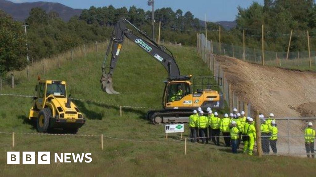 Work begins on dualling A9 from Inverness to Perth - BBC News