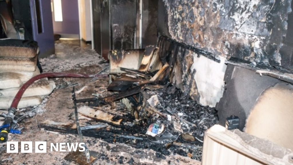 Birmingham tower block fire confirmed as arson - BBC News