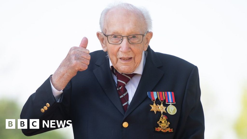Captain Sir Tom Moore walking pledge to 'help lonely'