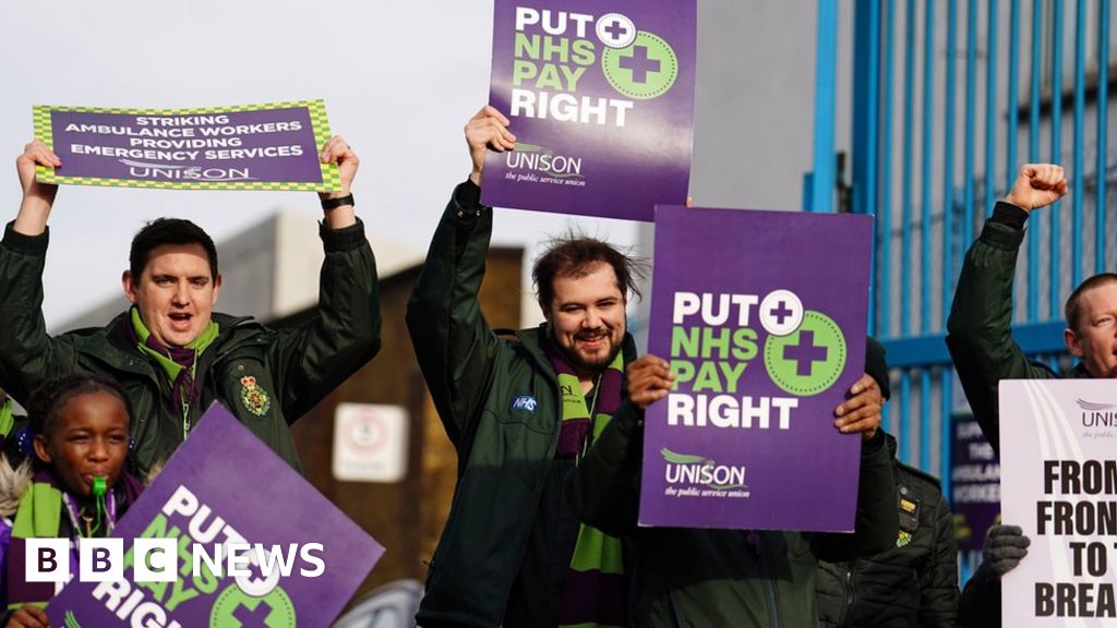 NHS Strikes: Unison NHS Wales staff vote to accept pay offer - BBC News