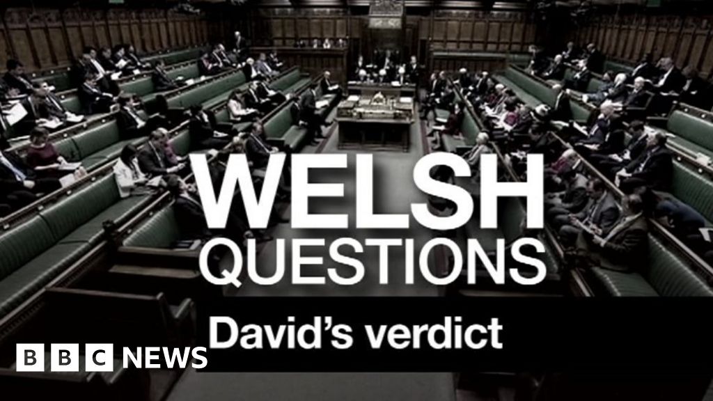 Welsh Questions snap verdict - BBC News