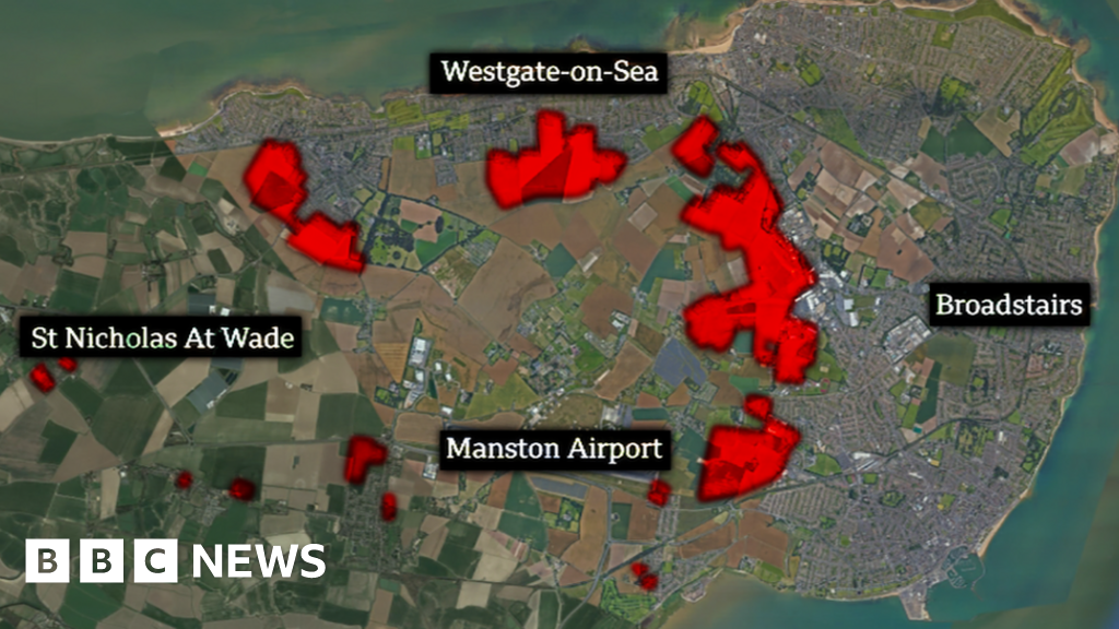 Thanet politicians criticise plans for more than 17,000 homes - BBC News