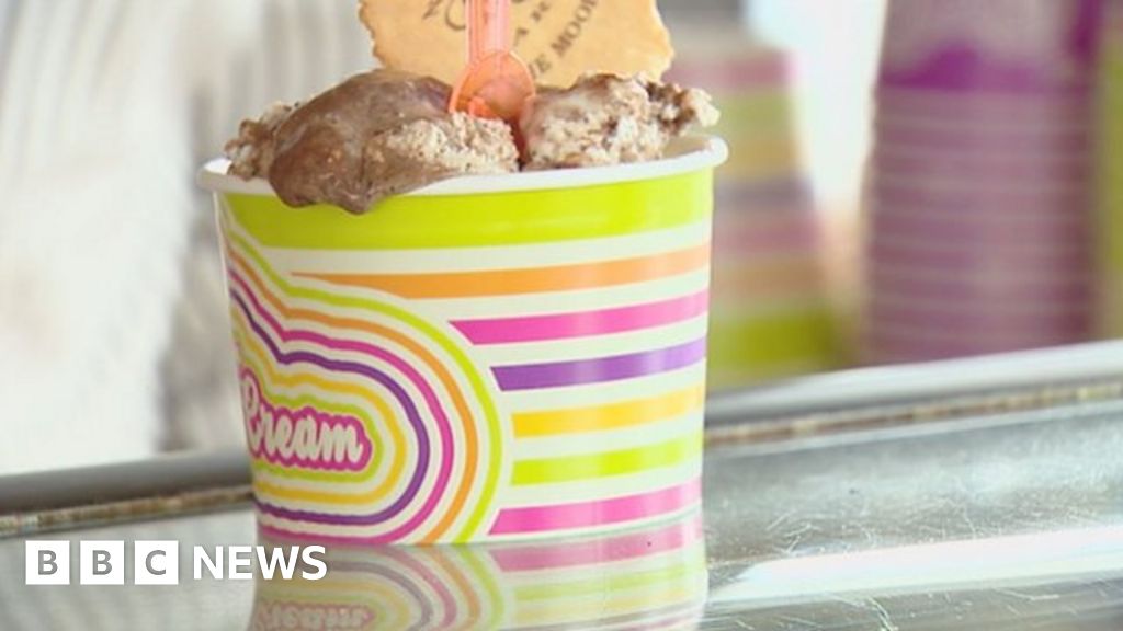 Slower melting ice cream developed by scientists - BBC News