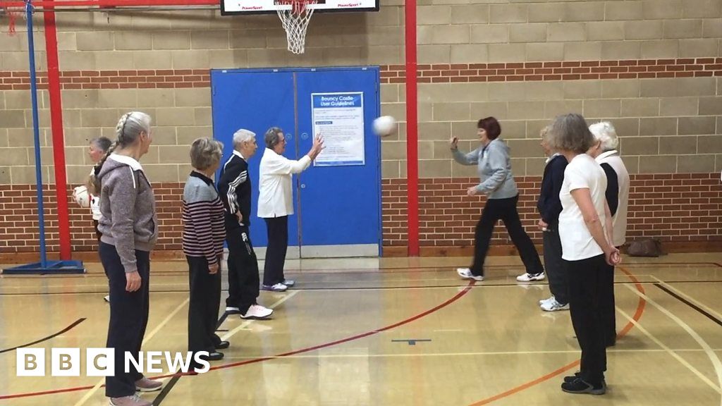 Walking Netball clubs spring up across UK - BBC News