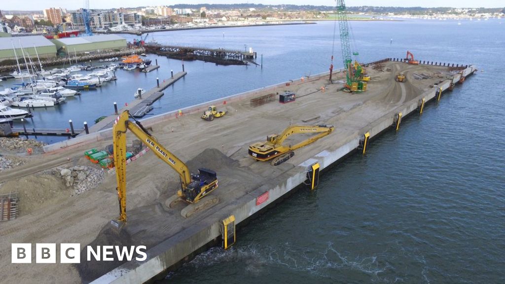 Poole Harbour to open £10m port expansion in January - BBC News