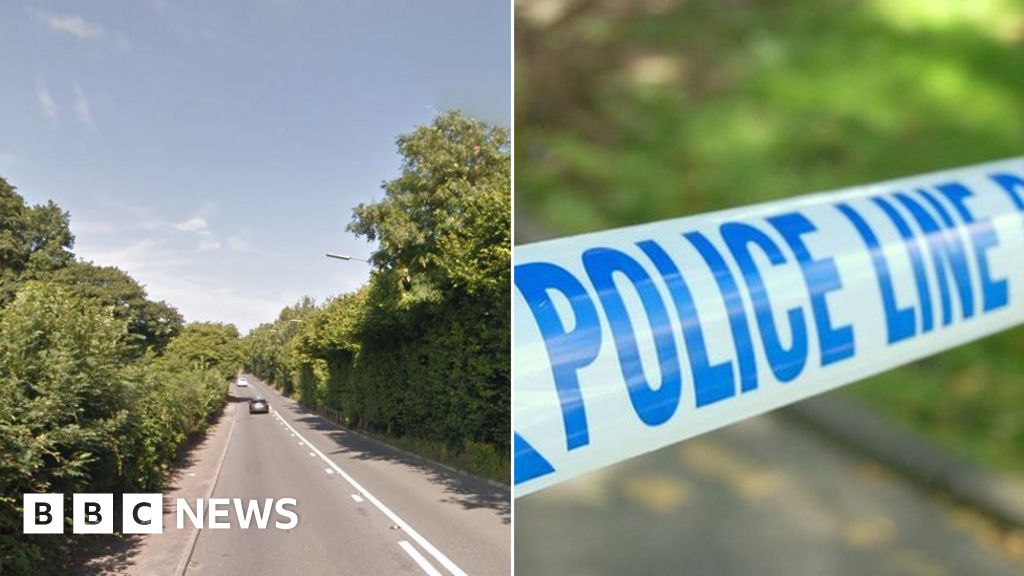 Driver seriously hurt in crash between Tredomen and Nelson - BBC News