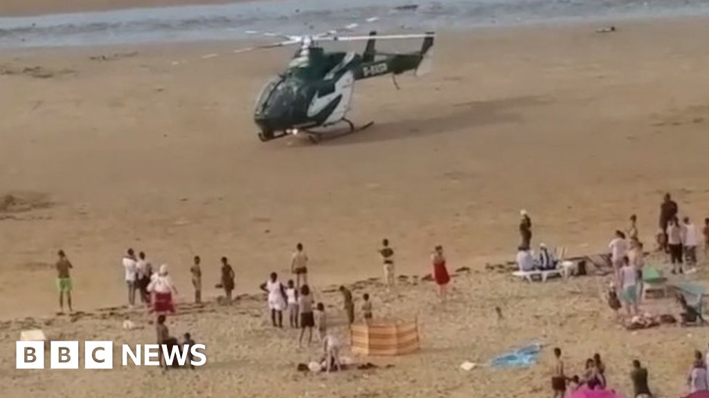 Boy injured in Margate beach brawl - BBC News