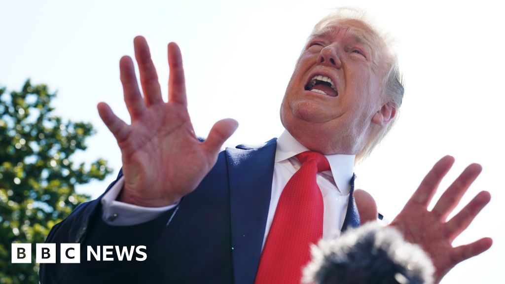 Trump blames 'airports' gaffe on teleprompter