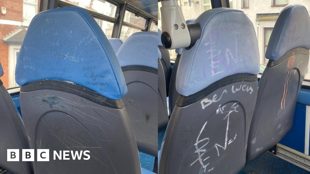 Sinfin: Passengers concern over cleaning of bus service - BBC News