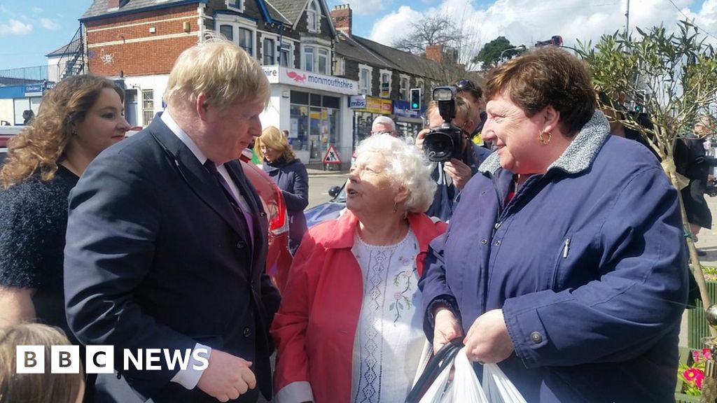 Welsh election: Boris Johnson claims Tories on the rise - BBC News
