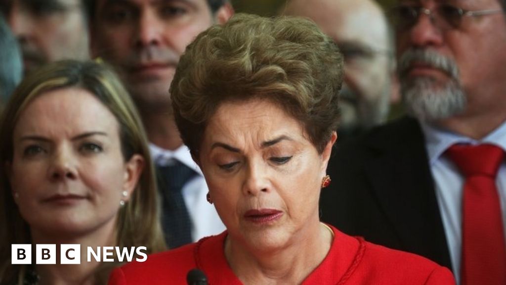 Brazil's former President Dilma Rousseff appeals impeachment - BBC News