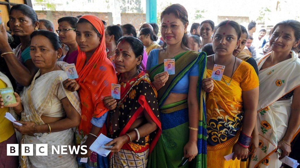 Indian People Voting