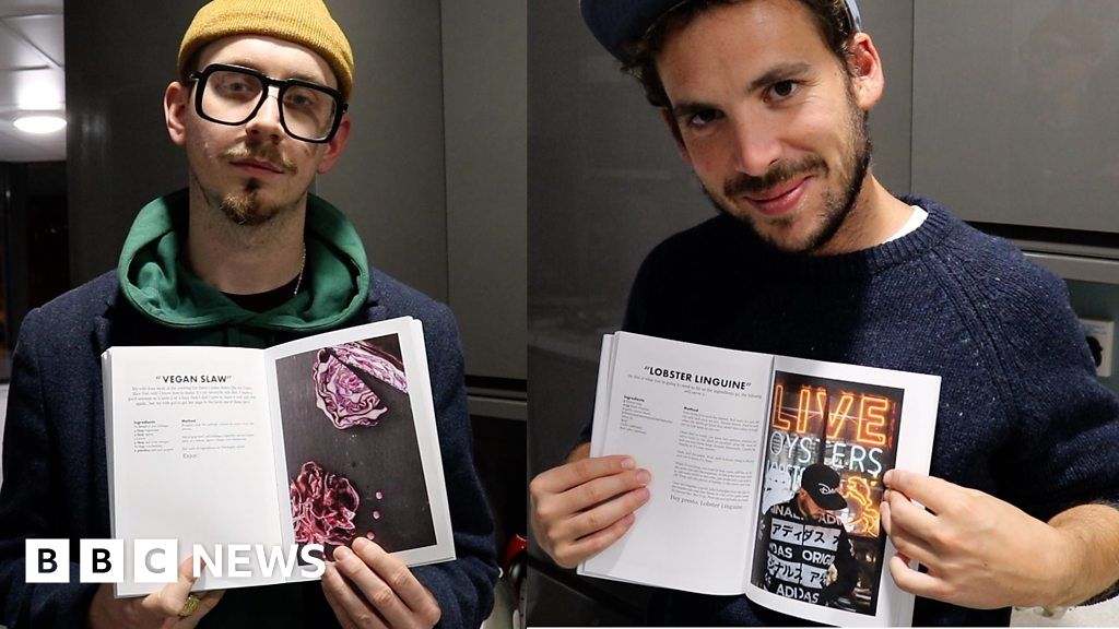 Rappers and TV stars shared their top recipes - BBC News