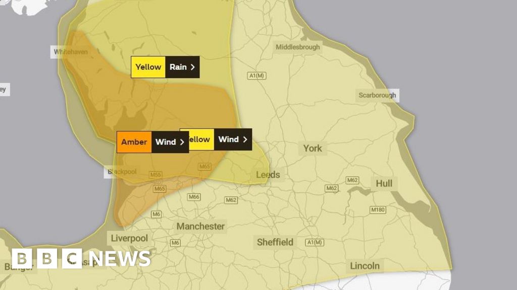 North Yorkshire gets Storm Debi amber warning for strong winds