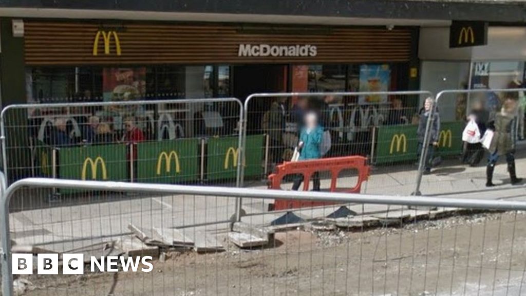 Murder probe after man dies in assault outside McDonald's - BBC News