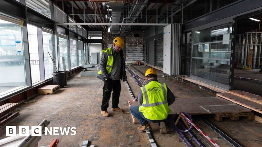 First look inside fire damaged Bristol's We The Curious - BBC News