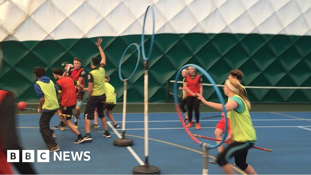 Uni team's hope for all-Wales Quidditch league - BBC News