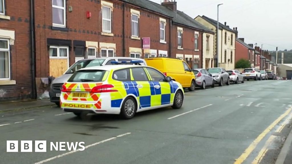 Two arrested after man hurt in Burslem XL Bully attack - BBC News