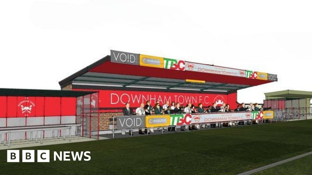 Downham Town FC's stadium expansion plan approved by council - BBC News