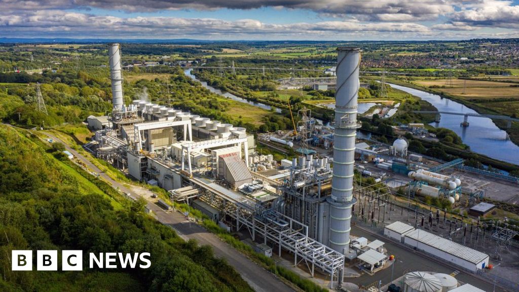 Rocksavage Power Station: Low carbon plant plans unveiled - BBC News