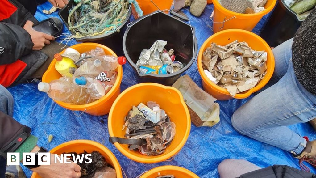 Nearly 40,000 pieces of litter found on Guernsey shoreline