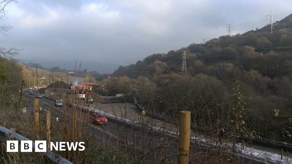'Serious questions' on £51m A465 road overspend - BBC News