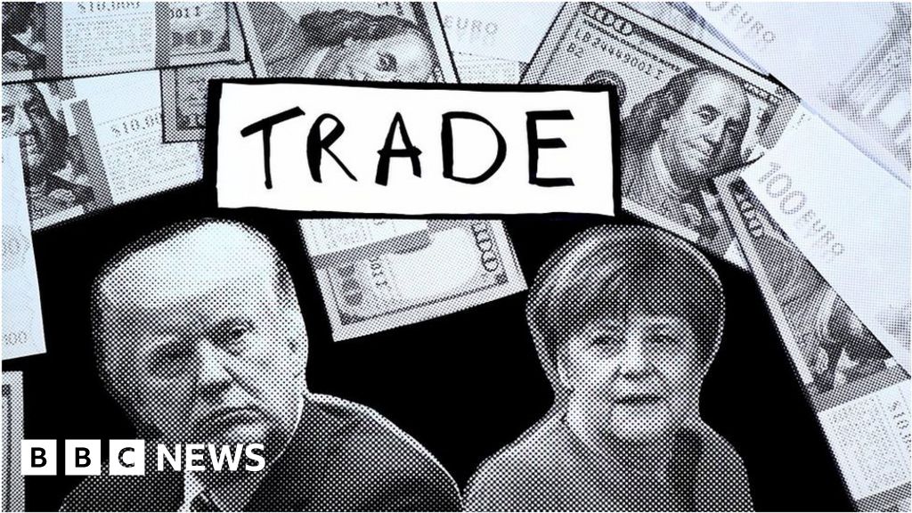 Trump meets Merkel: The biggest difference between US and Germany - BBC ...