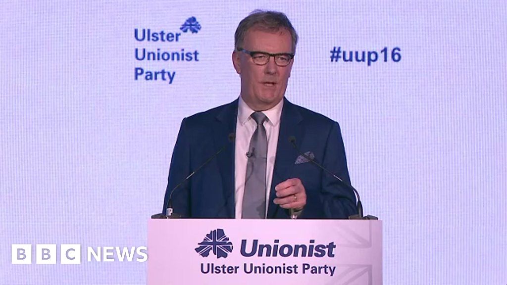 Nesbitt promises to open political middle ground - BBC News