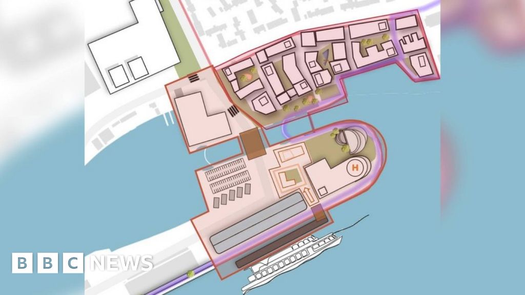 Hull cruise ship terminal plans as part of dockland regeneration